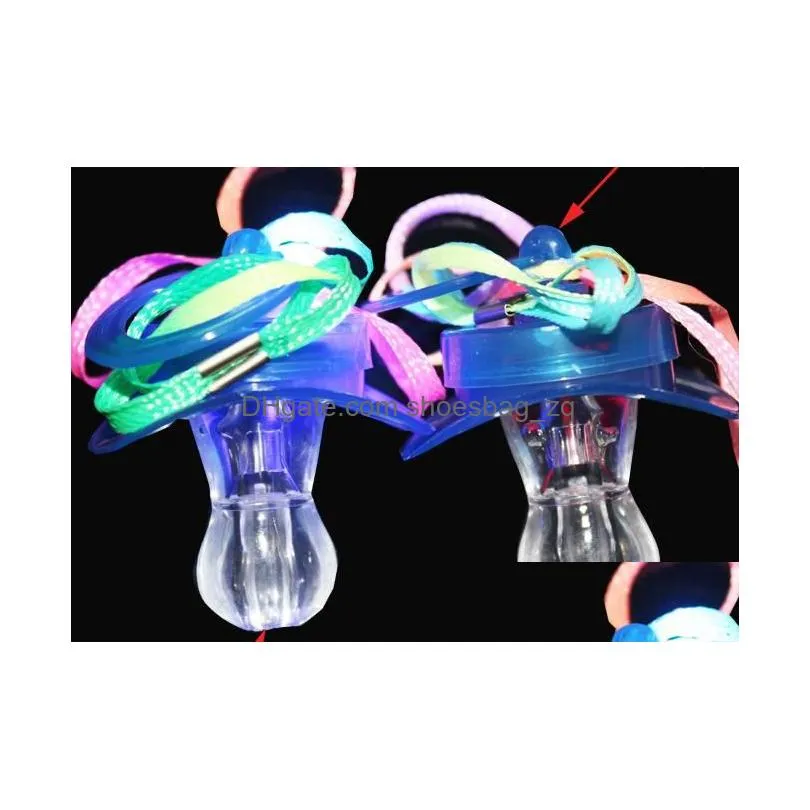 DHgate.com:LED Cheer Pom Poms: Light Up Pacifier, Whistle, Necklace ...