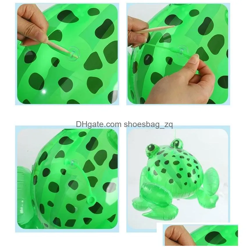 LED Frog Toys - Light Up, Bouncy, & Fun! Elastic PVC Balls, Perfect ...