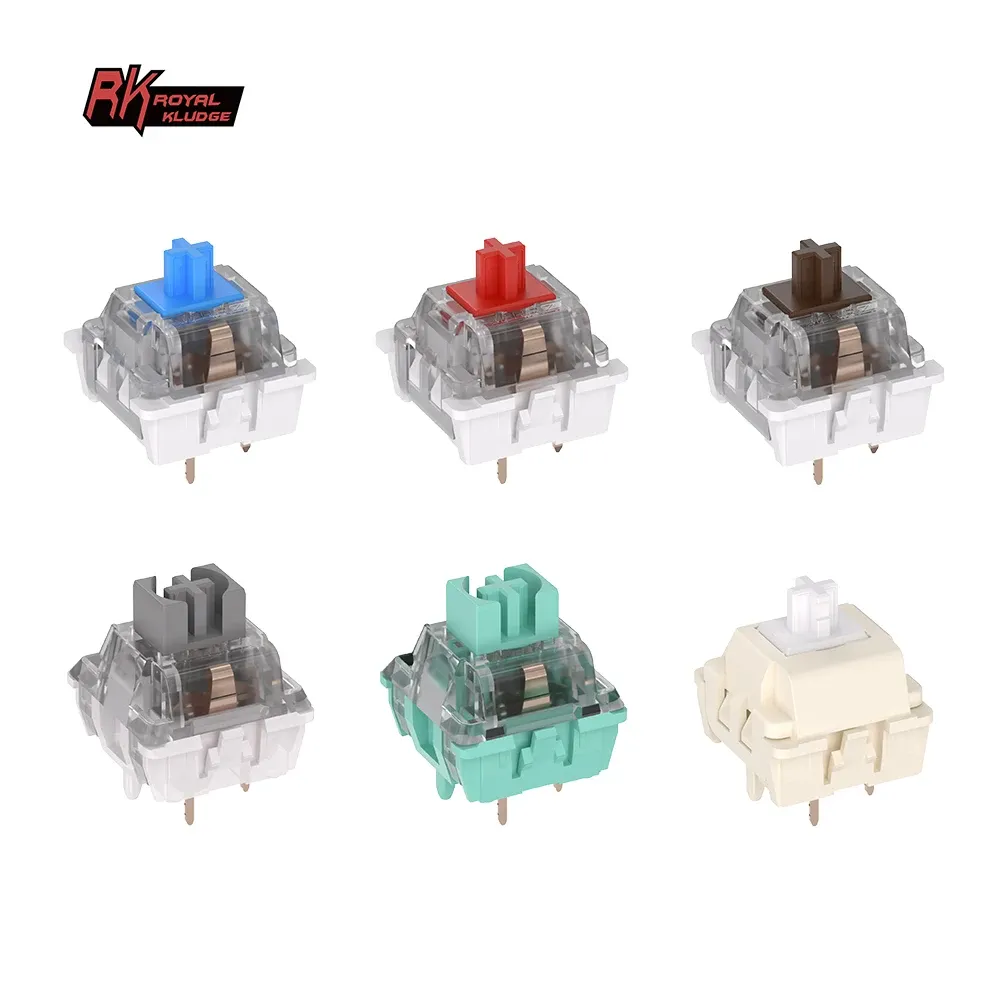 RK ROYAL KLUDGE Mechanical Mechanical Keyboard Switches Switch 3/5pin ...