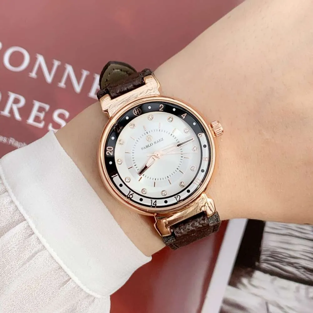 Luxury Niche Design Belt Longines Flagship Quartz Korean Edition ...