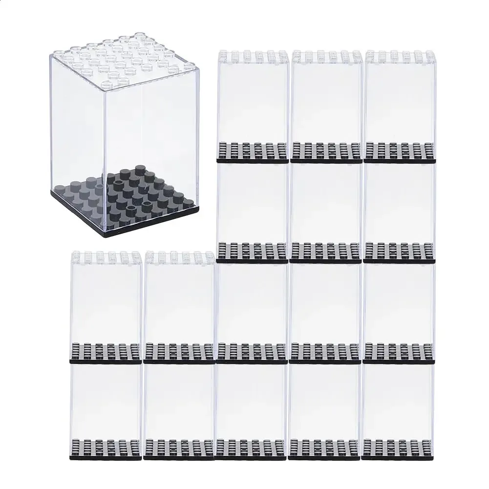 8-Building Block Display Box Acrylic Display Case Minifigure Display ...