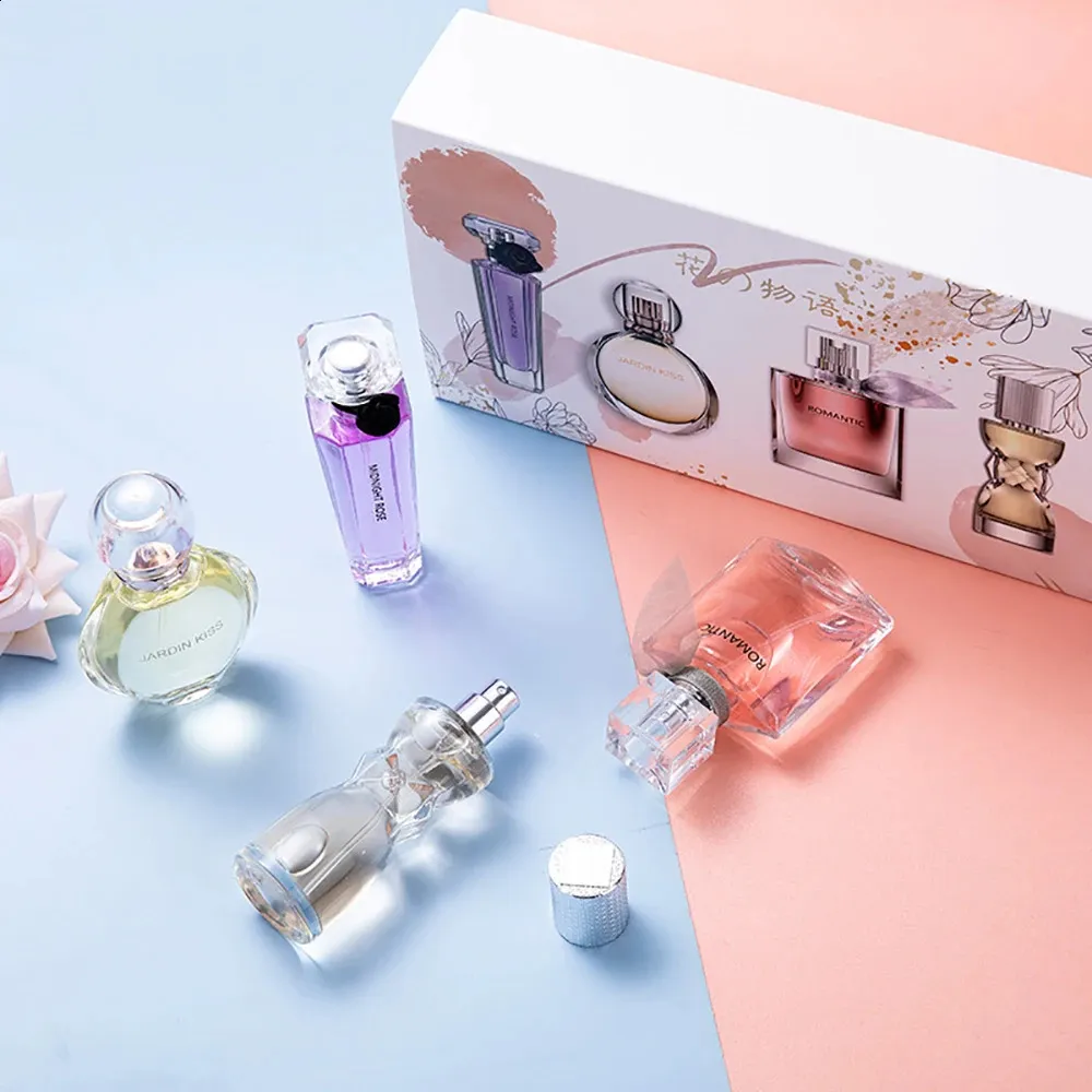 Women Perfume Gift Box Four Piece Set Fragrance Lasting Floral Scent ...