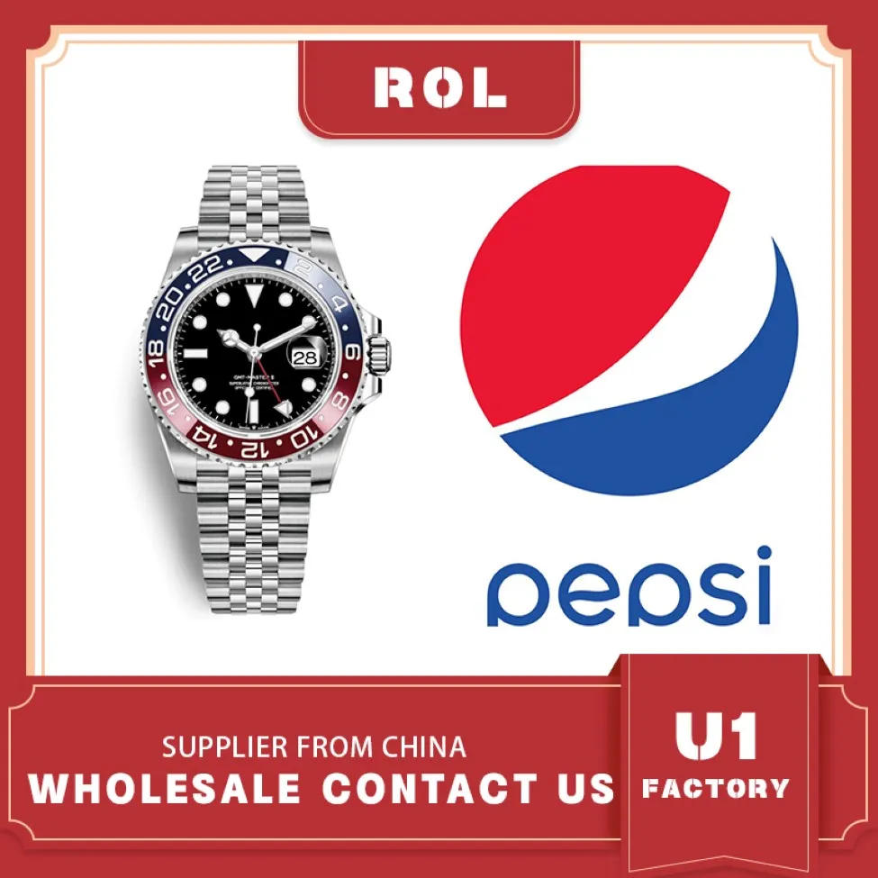 Deluxe Watch With Ceramic Bezel, Big Magnifier, And Automatic Movement ...