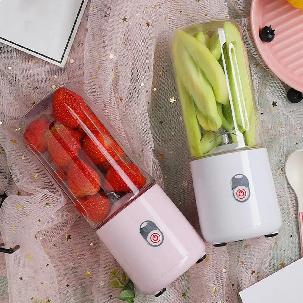DHgate.com:USB Rechargeable Portable Juicer Cup - 500ml Mini Blender ...