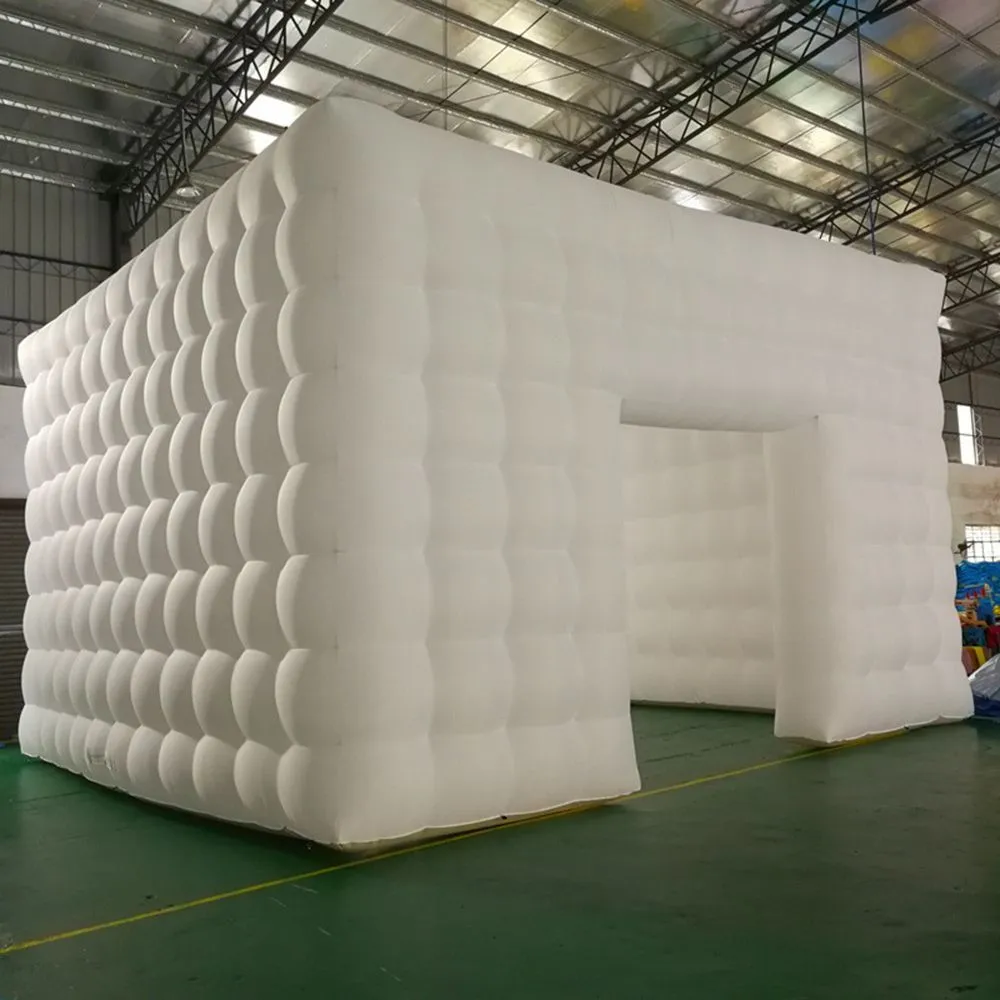Wholesale LED Inflatable Cube Inflatable Party Tent Perfect For Camping ...