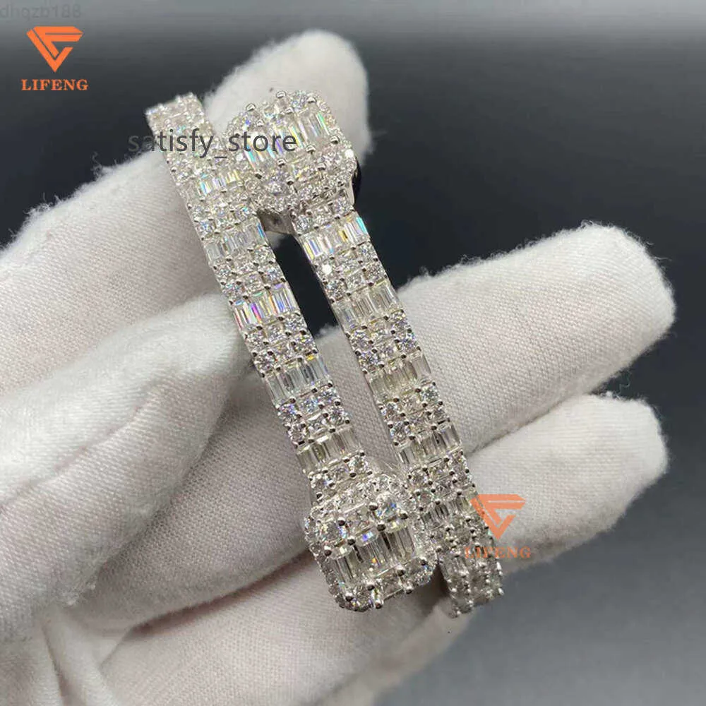 Hot Selling 925 Silver Classics Bracelet with VVS Moissanite Diamond ...