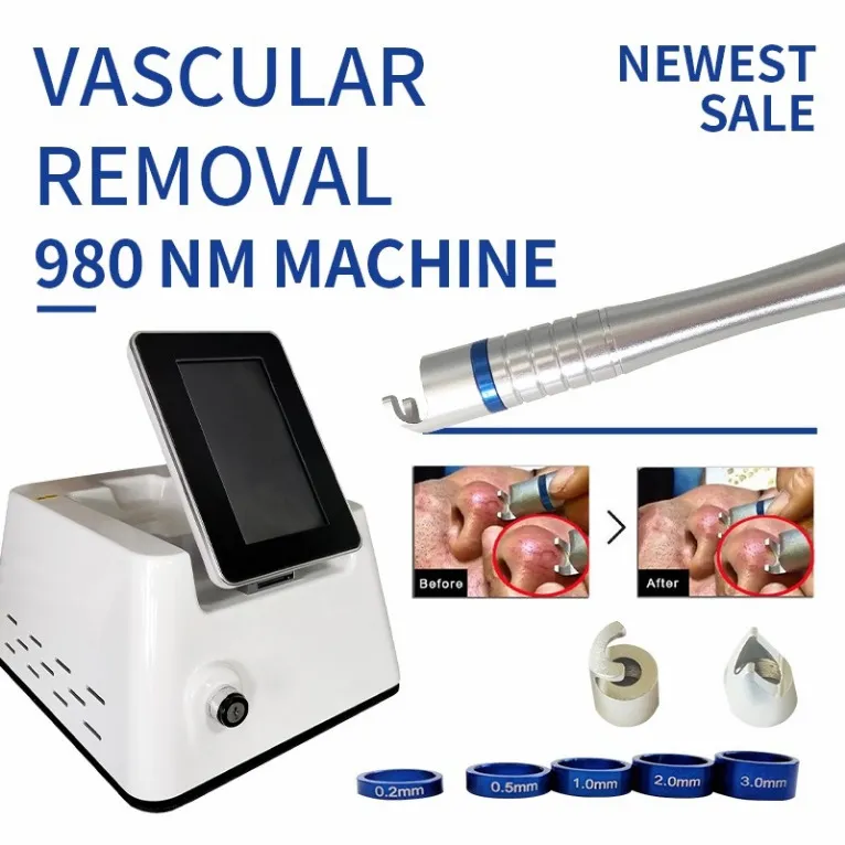 980nm Diode Laser Vein Removal Machine - Red Vascular Treatment, High ...