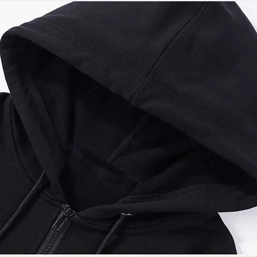 Fleece Zip Up Hoodie: Autumn Winter Casual Streetwear, Shop Now! Best ...