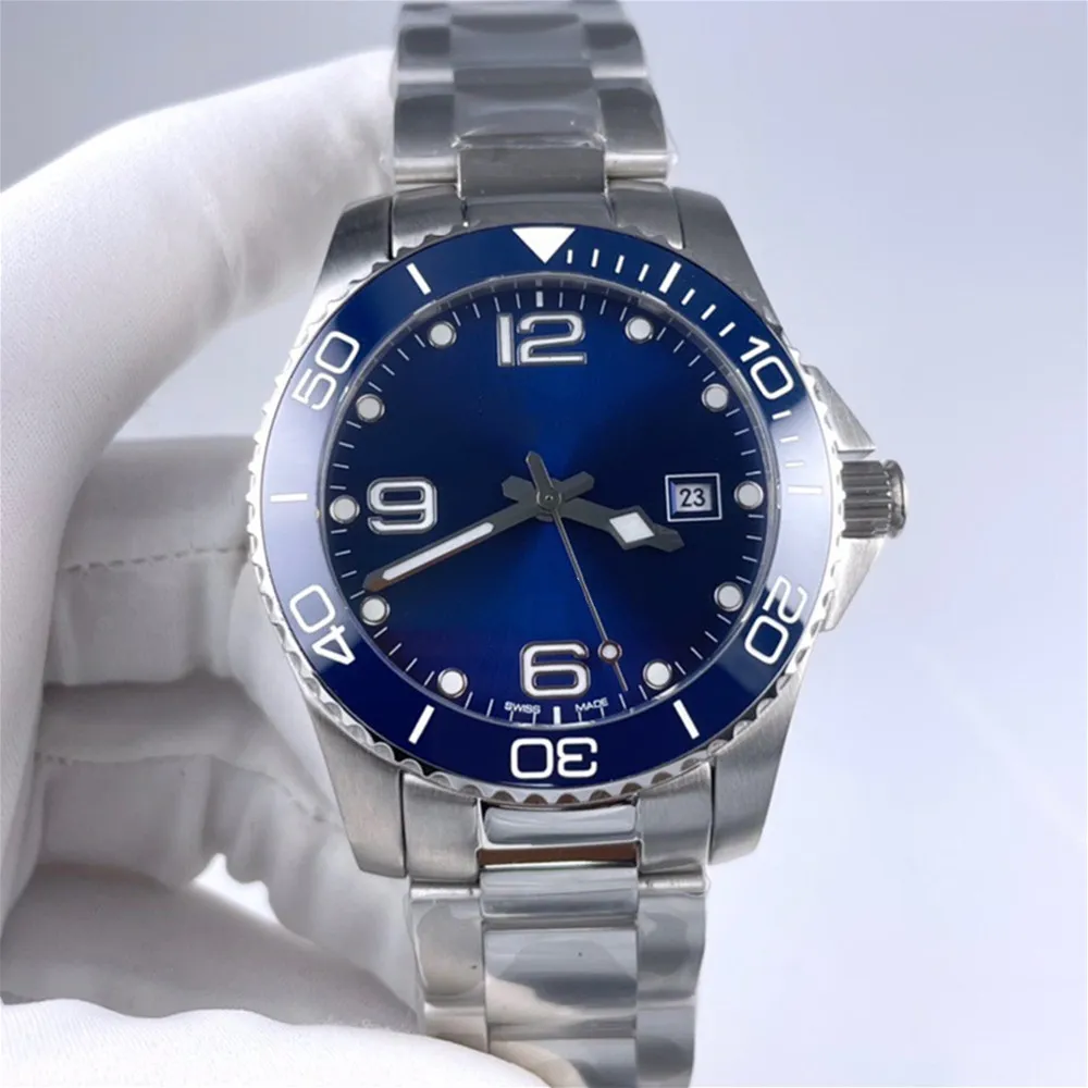 Longines HydroConquest GMT 41mm Men's Stainless Steel Watch - Automatic ...