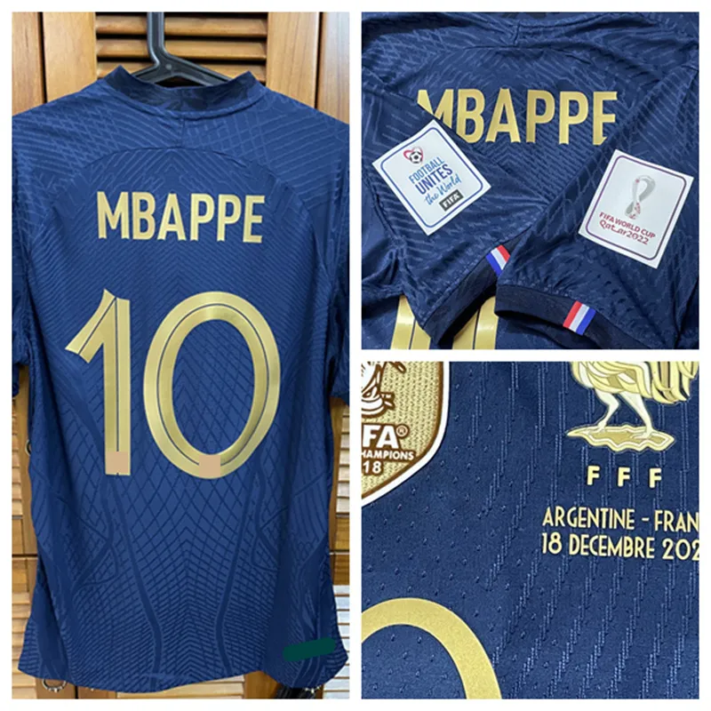 Match Worn Player Issue Wc Final 22 Home Shirt Jersey... From Penalty ...