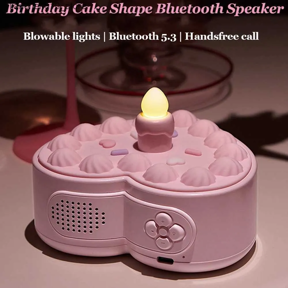 Cute Cake Shape Fisher Bluetooth Speaker Portable, Wireless, Handsfree ...