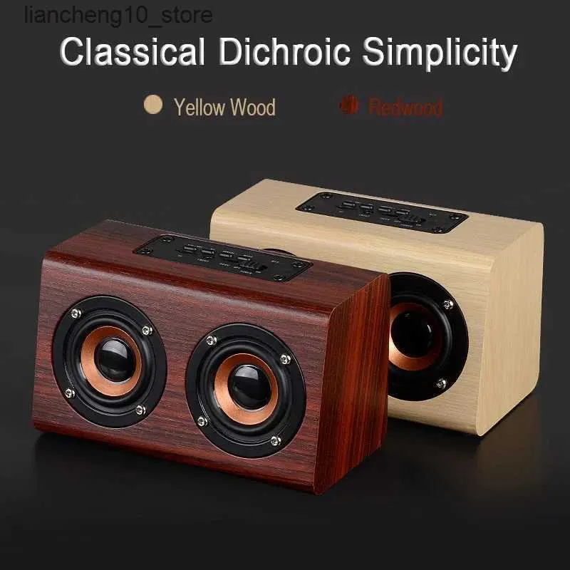 10W Portable Wood Bluetooth Bookshelf Speakers Box With Bluetooth, Dual ...