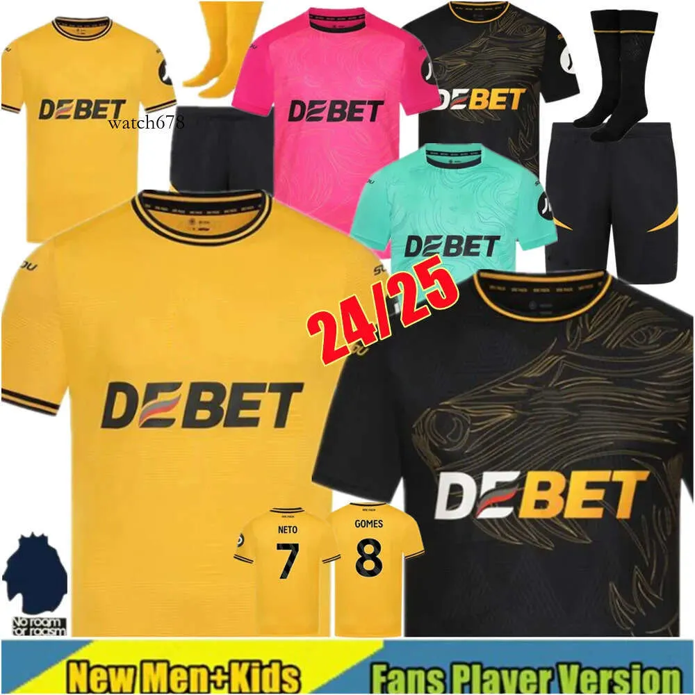 DHgate.com:4XL 2024 2025 SARABIA Woes Soccer Jerseys NETO RAUL GOMES ...