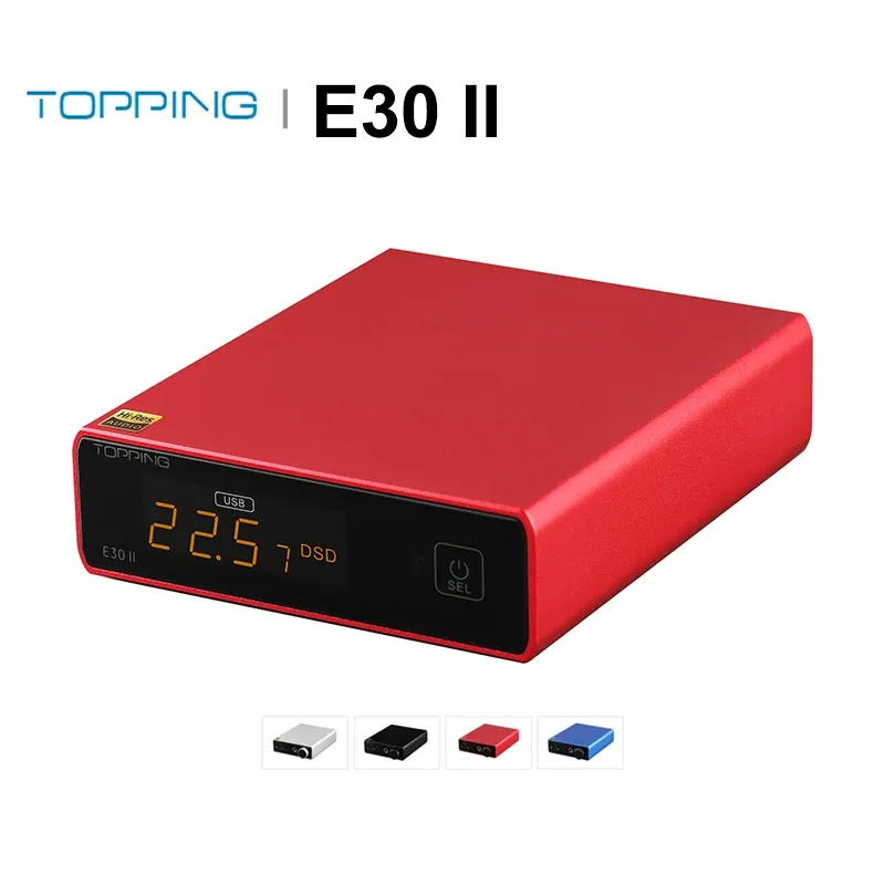 Converter TOPPING E30 II HiRes Desk AUDIO Decoder With Dual AK4493S DAC ...