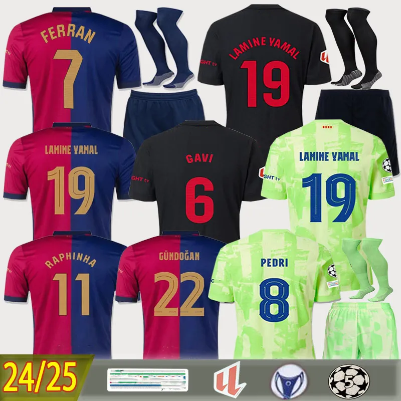 24 25 Lamine Yamal Pedri Fútbol Jersey Camiseta De Fútbol Camisa ...