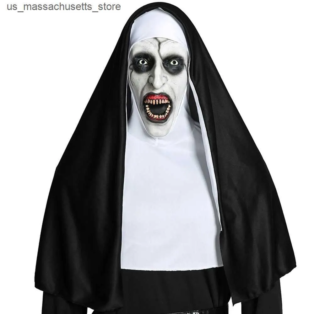 N Nun Mask Cosplay Costume Huge Props For Men And Women Scary Valak ...