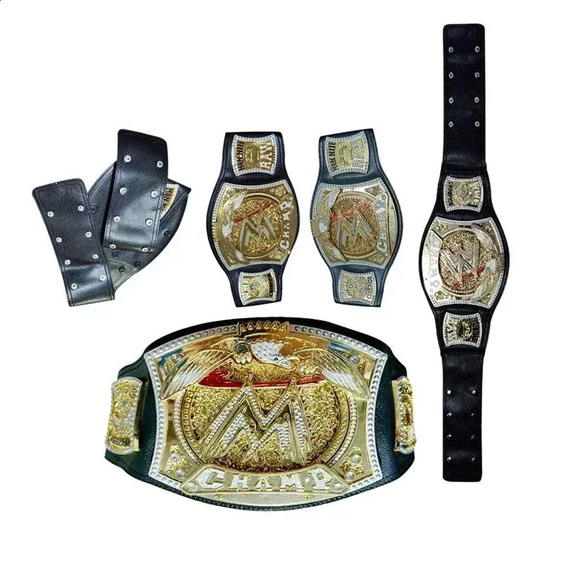 Boxing Champion Belt For Boys Gold Wrestling Cosplay Toy With ...