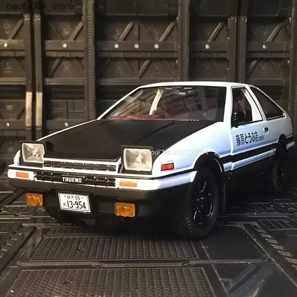 1/20 Scale Diecast AE86 Alloy Vintage Model Cars With Pull Back Sound ...