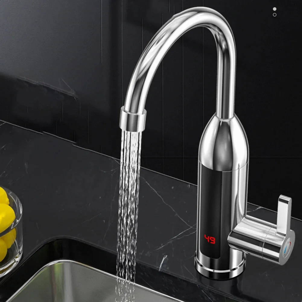 Instant Hot Water Faucet - 3000W Electric Heating Tap with 360 ...