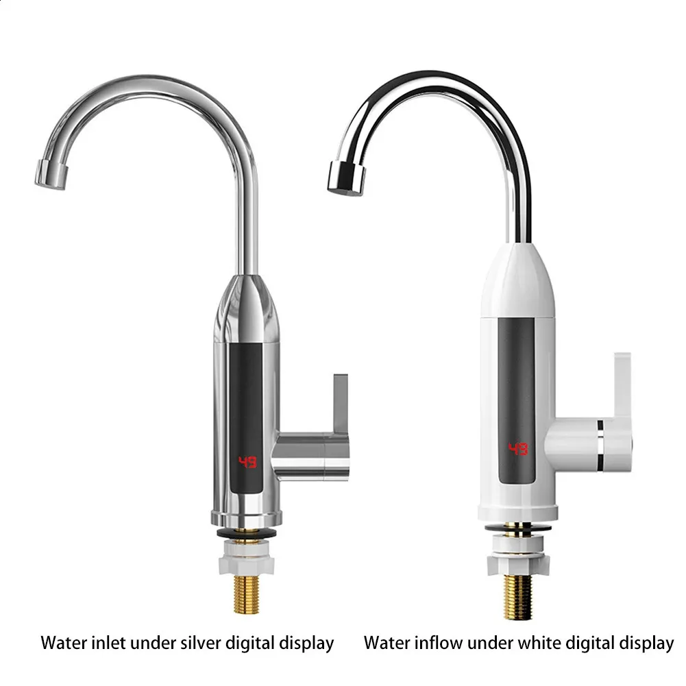 Instant Hot Water Faucet - 3000W Electric Heating Tap with 360 ...