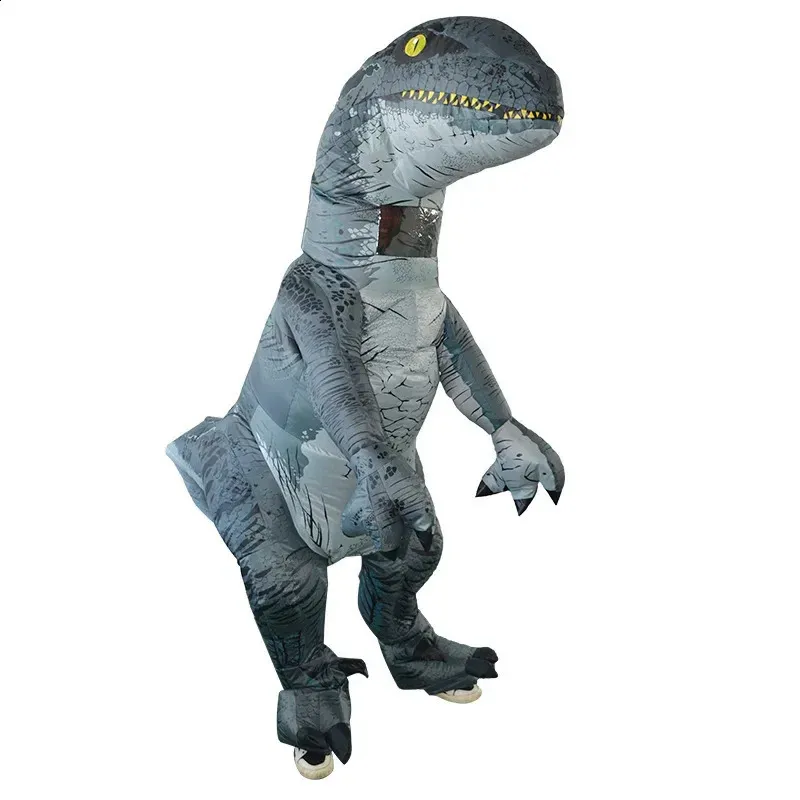 Inflatable T-Rex Dinosaur Costume for Adults - Halloween Cosplay Party ...