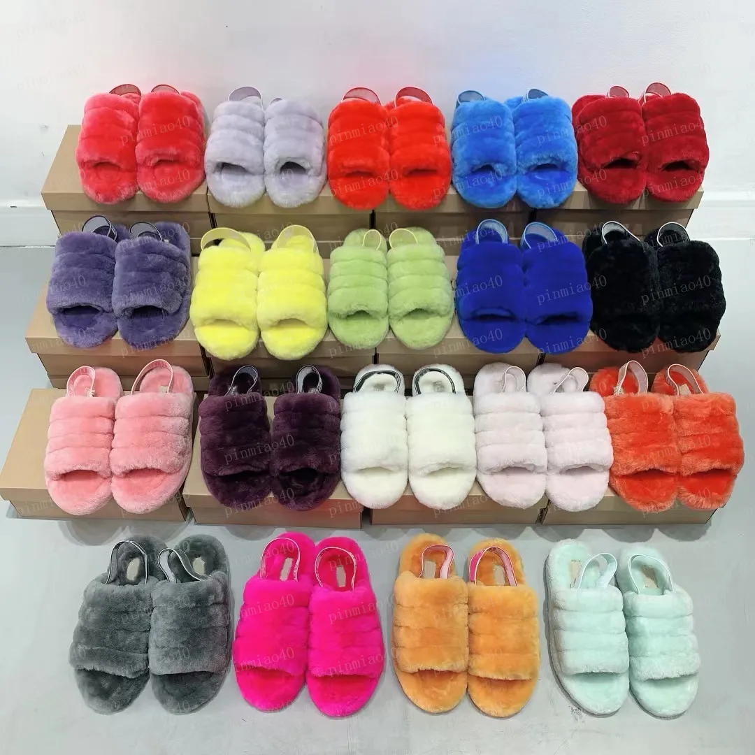 Tazz Toddler Tasman Fluffy Slipper Boots Chestnut Fur Sheepskin ...