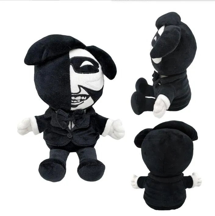 Cesar Torres Black And White Plush Mandela Record Game Figure Toy For ...