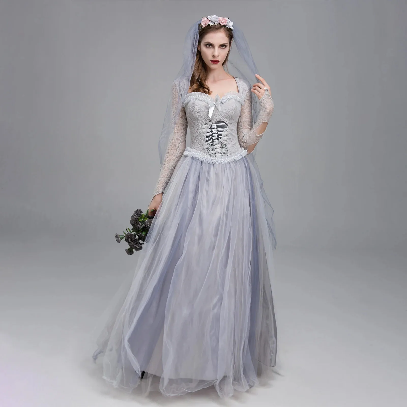 2024 Women Halloween Dead Bride Costume Ghost Corpse... From Zara02 ...