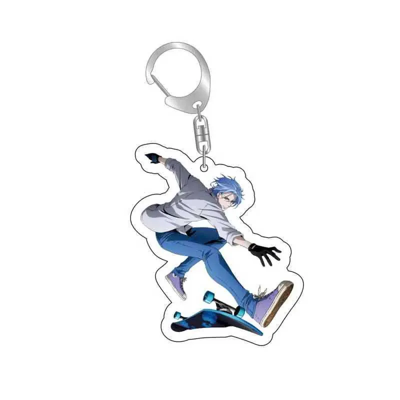 Anime Character Keychain: Double-Sided Acrylic Pendant, Collectible ...