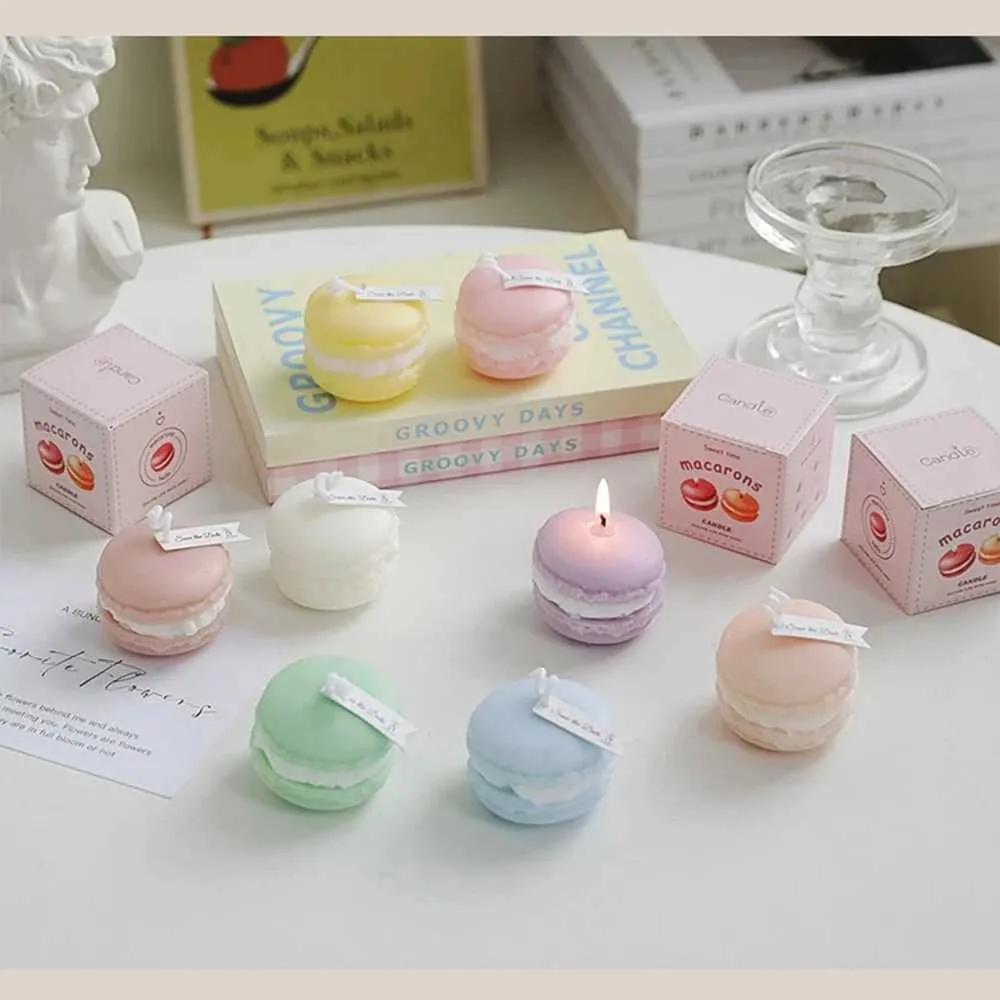DHgate.com:Macaroon Scented Candles - Aromatherapy Candle Gift Set ...