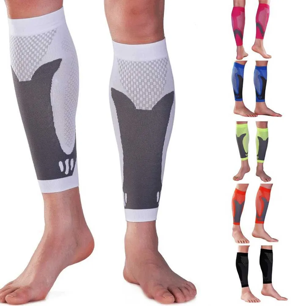 Leg Compression Sleeves: Calf Support for Running & Shin Splints Relief ...