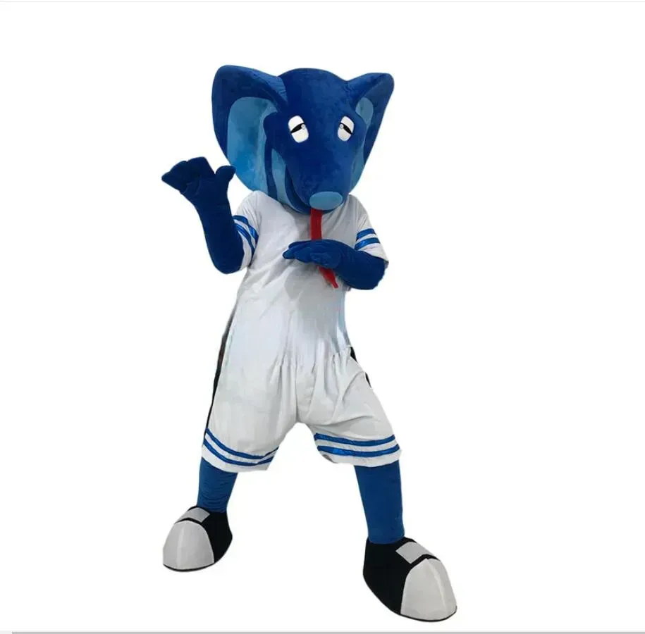 2025 Halloween Blue Cobra Mascot Costume Fursuit Costumes Cartoon ...