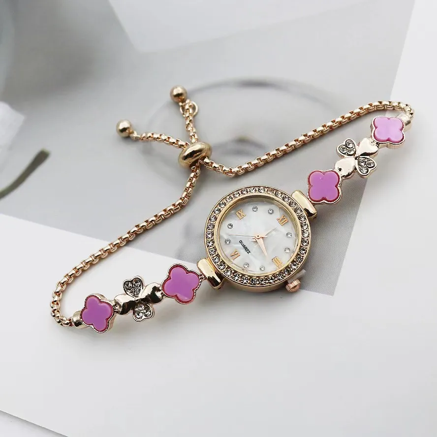 Quartz Female Watches: Elegant Ladies Wristwatch With Sparkling Accents ...