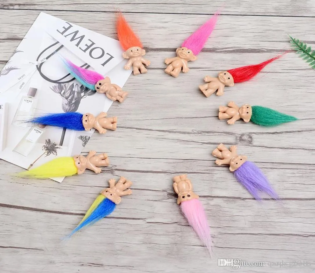 Colorful Hair Troll Doll Perfect Gift For Family Members, Daddy, Mom ...
