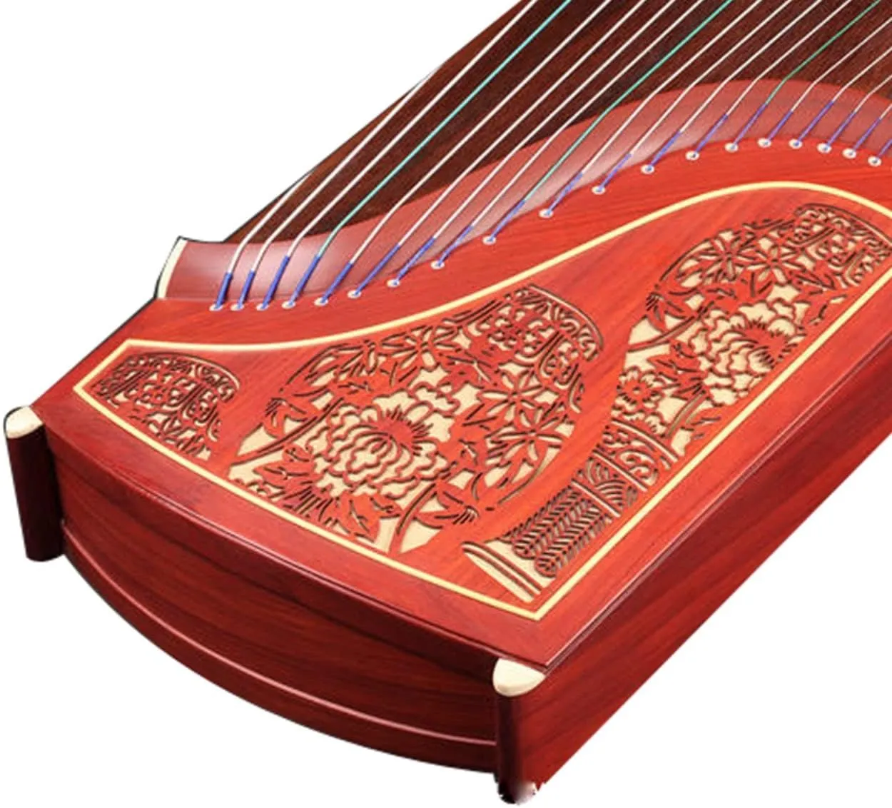 Dunhuang Guzheng 696M - Professional Concert Guzheng, 'Fishing Boat ...