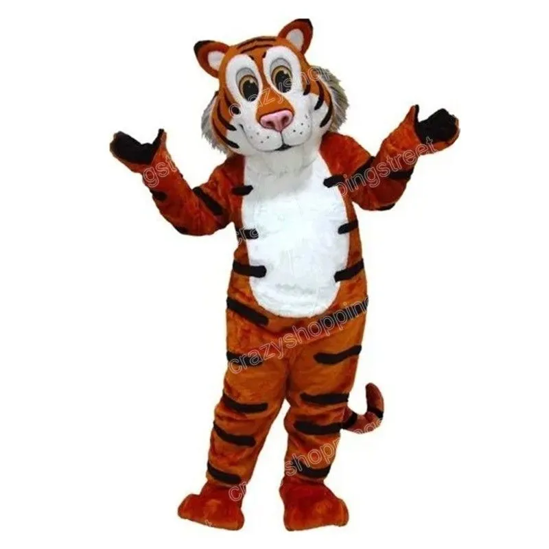 2025 High Quality Tiger Mascot Costume Fursuit Cartoon Hallowen ...