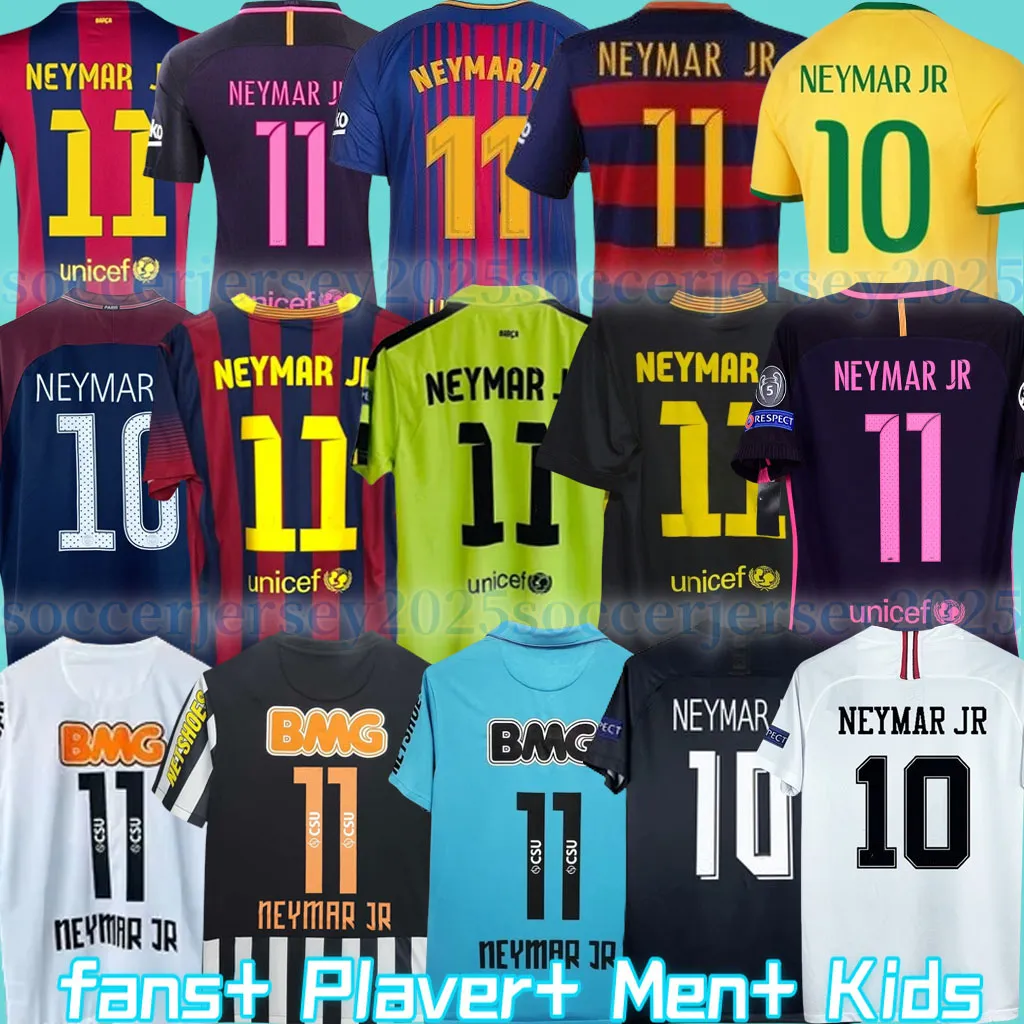 DHgate.com:NEYMAR JR Retro Football Jersey Set: Breathable Fabric, Classic Design, Men's Soccer ...
