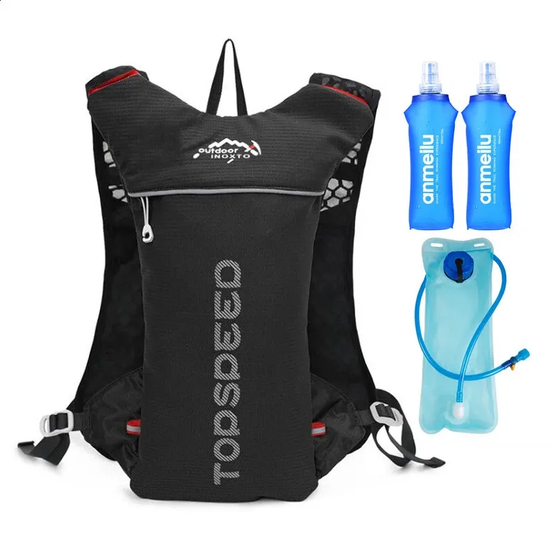 Lightweight Trail Running Hydration Vest 5L Breathable Water Bottle ...