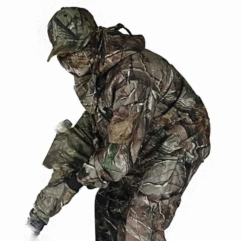 Men's Tactical Combat Training Set - Biomimetic Camouflage Jacket ...