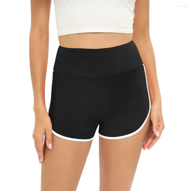 High Waist Tummy Control Yoga Shorts for Women - Moisture-Wicking ...
