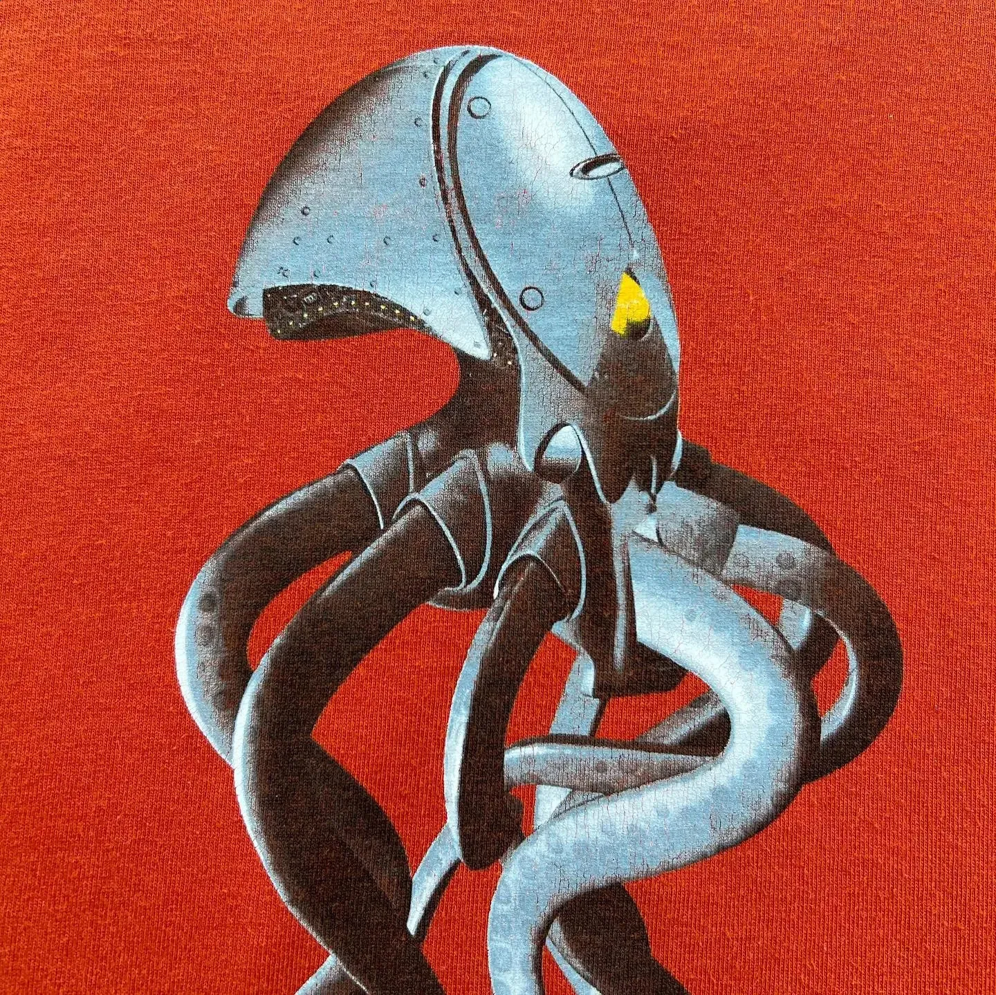 Oversized Gothic Octopus Graphic T-Shirt - Grunge Harajuku Vintage Y2K ...