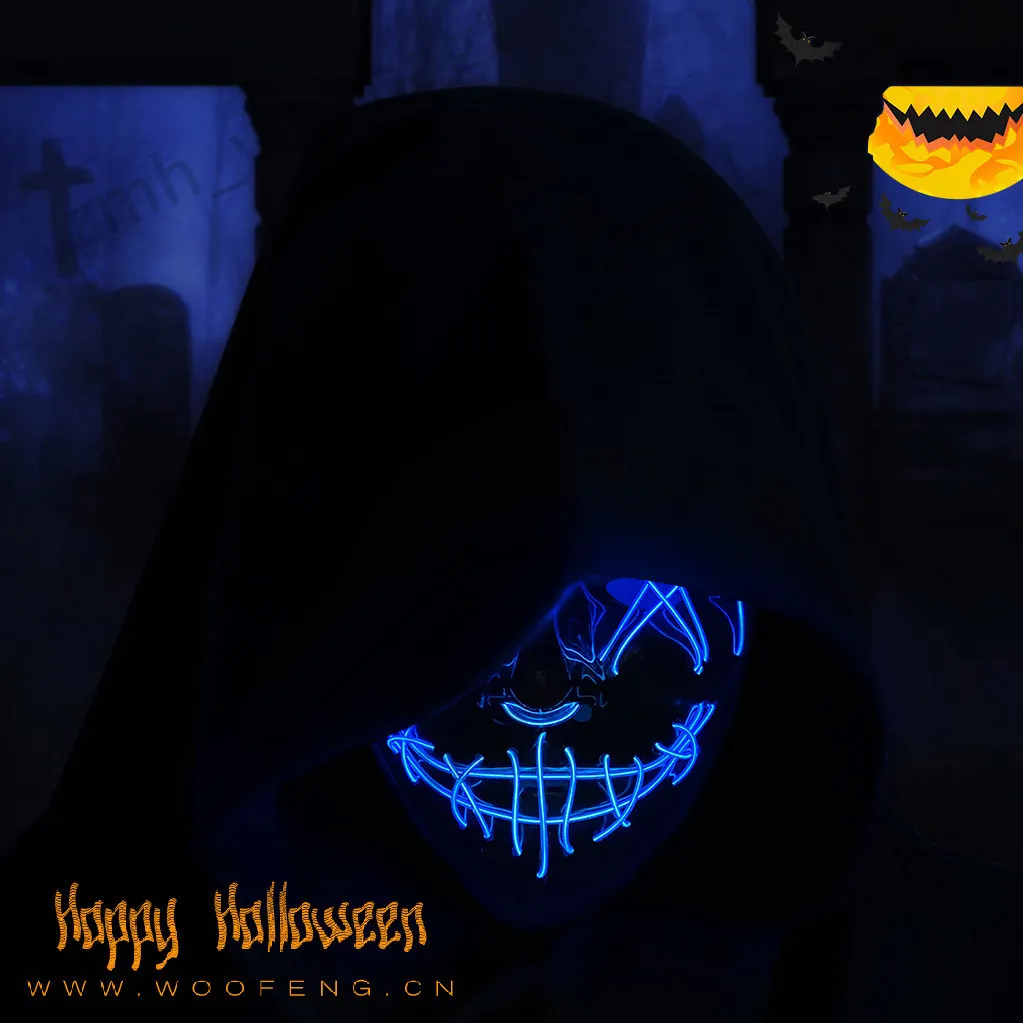 LED Halloween Halloween Face Mask With Venom Helmet Perfect For Bar ...