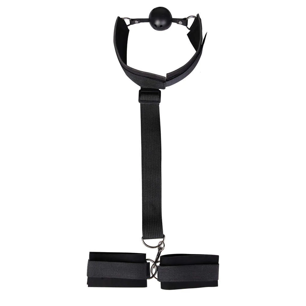 Premium Restraint Set: Handcuffs & Mouth Piece for Sensual BDSM Play ...