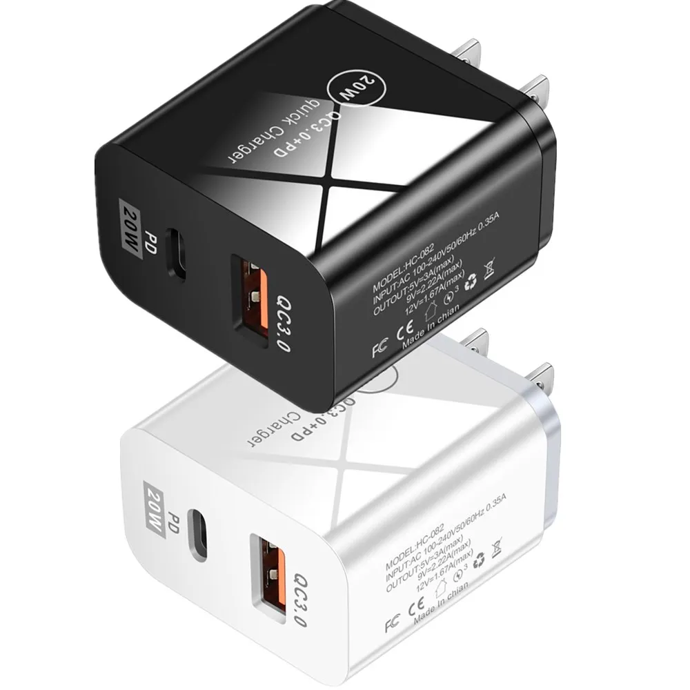 20W USB-C PD Fast Charger - Universal Dual Port Wall Adapter, Shop Now ...