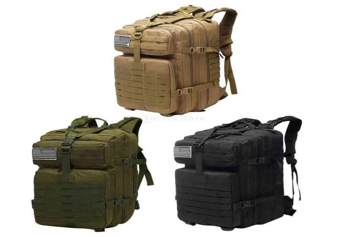 50L Large Capacity Men Army Military Tactical Backpack Softback Outdoor ...