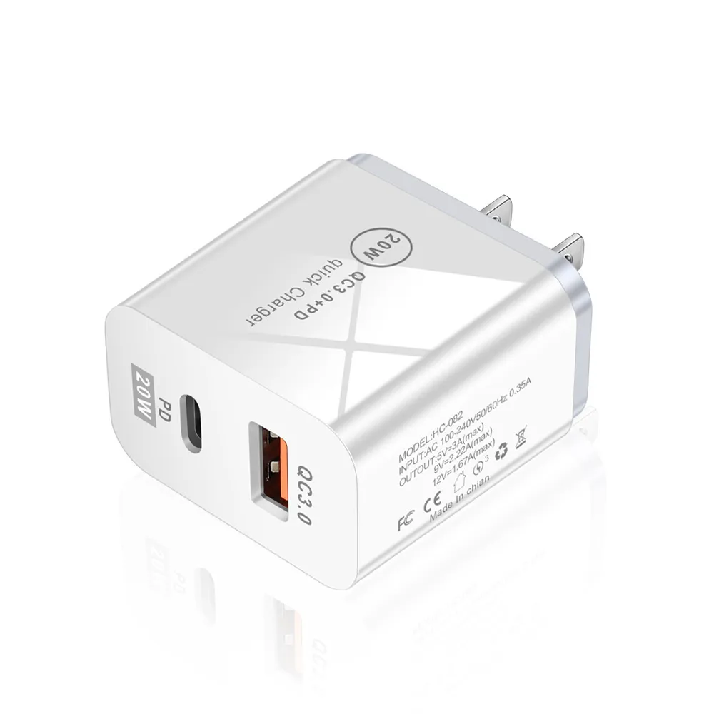 20W USB-C PD Fast Charger - Universal Dual Port Wall Adapter, Shop Now ...