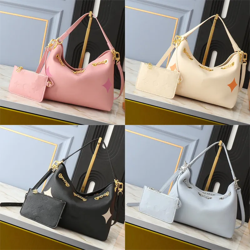 Large Capacity Leather Crossbody Bag: Designer Style, Drawstring ...