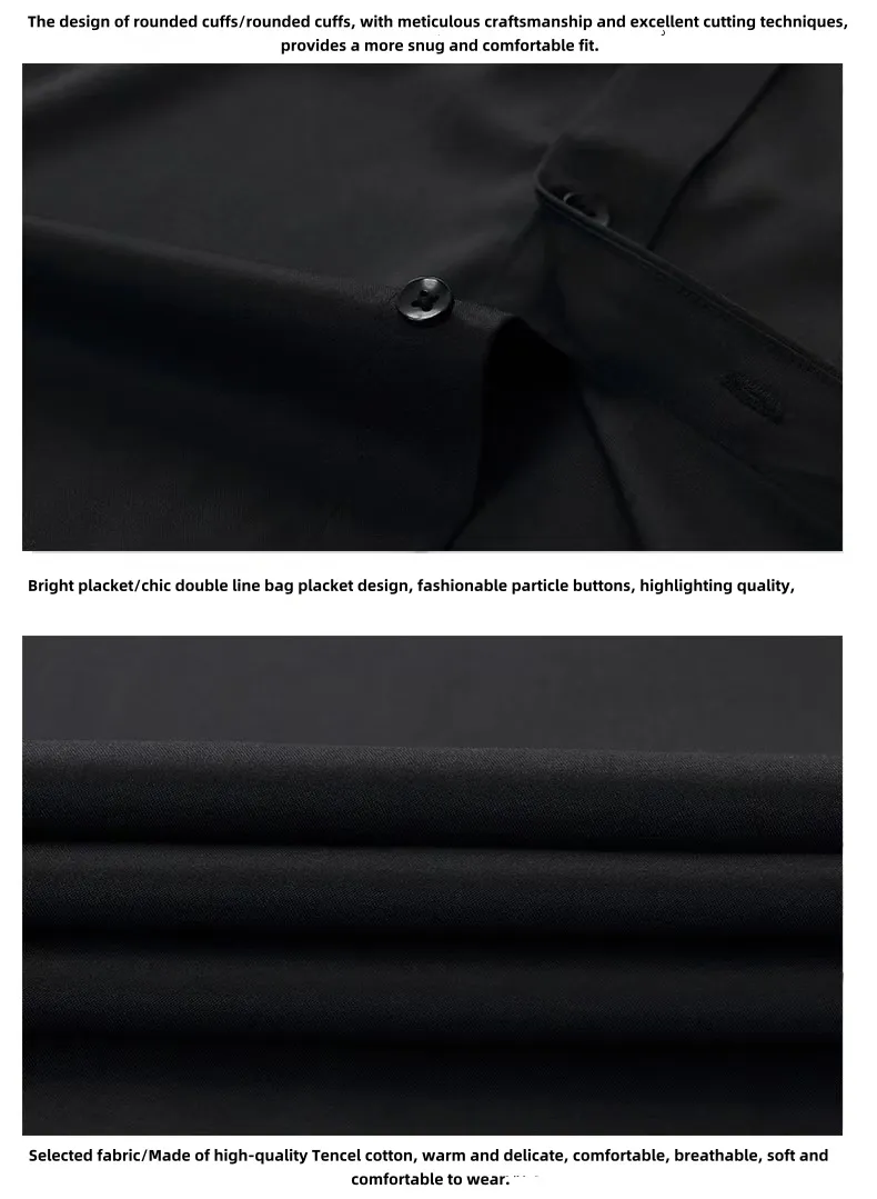 Wholesale Stylish Embroidered Men's Long Sleeve Square Neck Men's Long ...