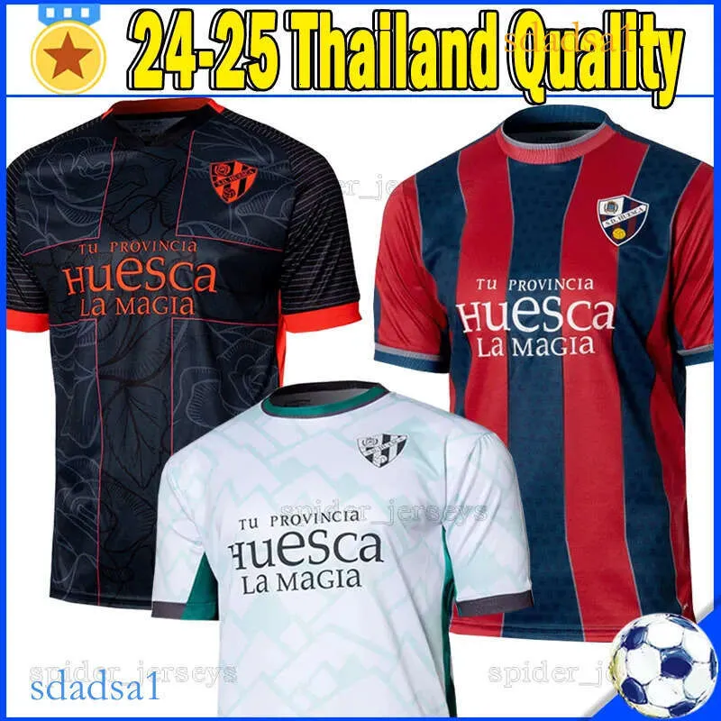 24 25 SD Huesca Soccer Jerseys R.PULIDO M.LOUREIRO JAWI MIER 2024 2025 ...