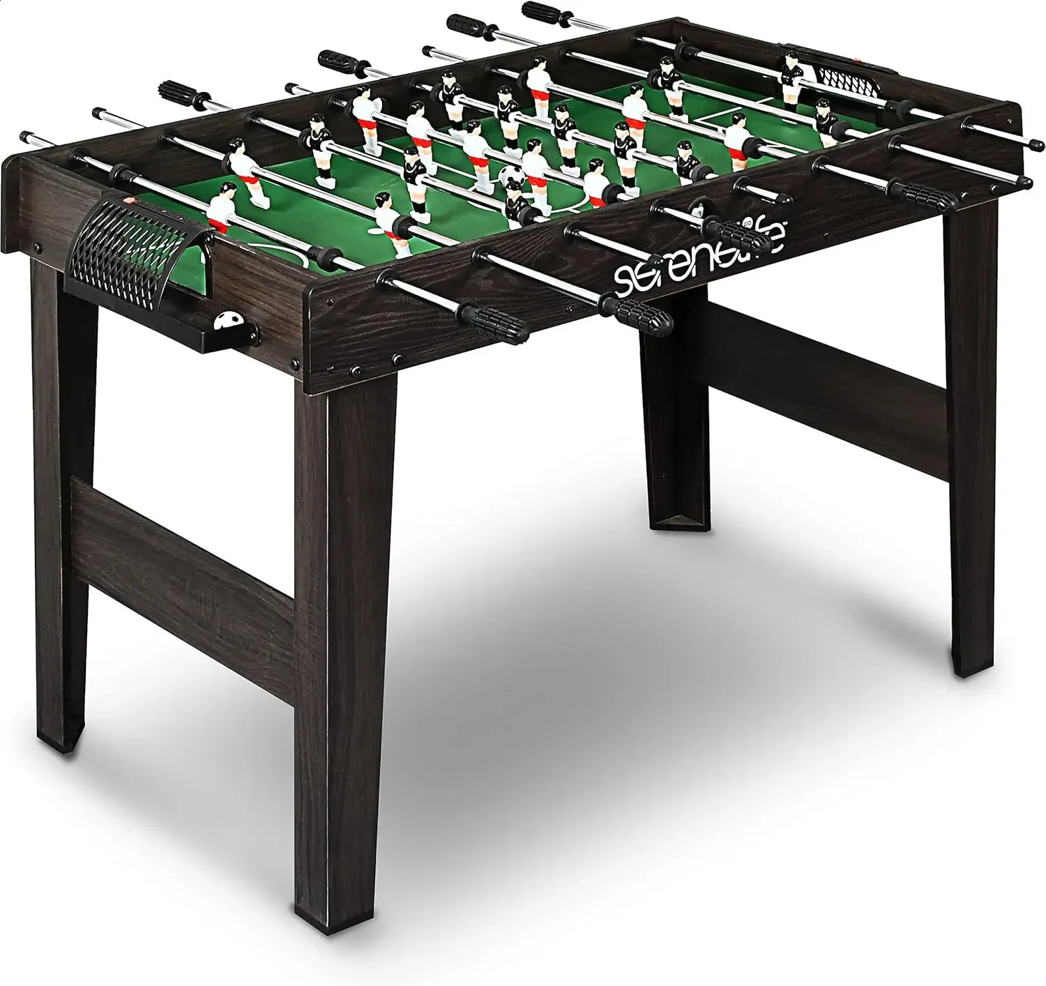 48 Inch Full Size Foose Ball Set With Mini Soccer Balls, Solid And ...